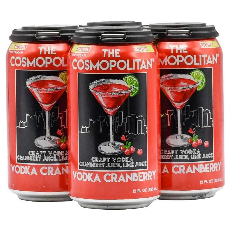 The Cosmopolitan 355mL 4-pack – Euphoria Liquor